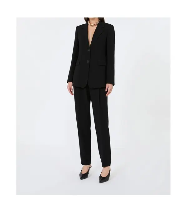 Max Mara Belted Pleated Trousers