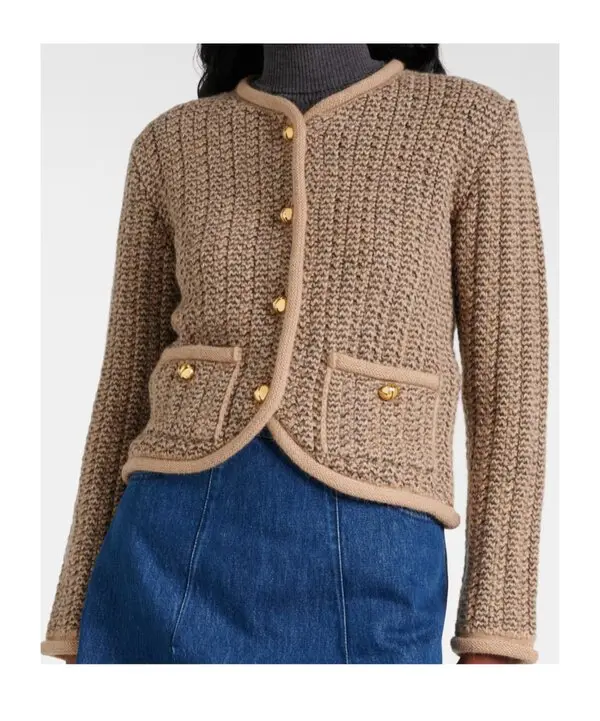 PATOU Button Long-sleeved Sweater