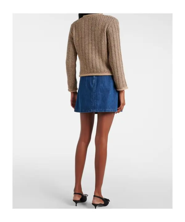 PATOU Button Long-sleeved Sweater