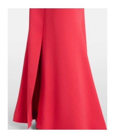 Elie Saab Gathered Embellished Cady Gown