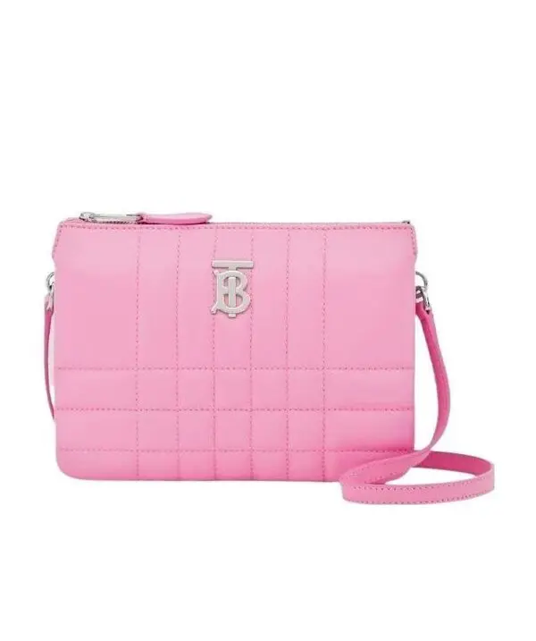 Burberry Lola Quilted Pouch Bag