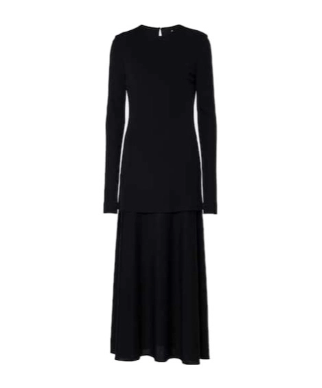 JIL SANDER Layered Maxi Dress