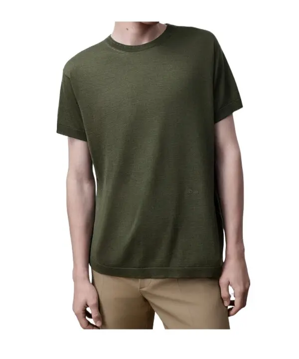 Dior T-shirt With Embroidery, Relaxed Fit