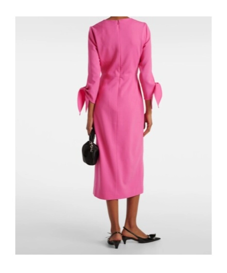 Carolina Herrera Wool-blend Midi Dress