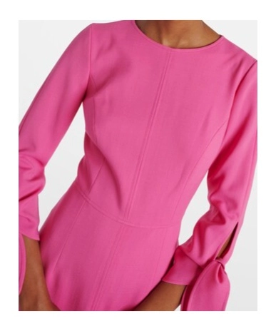 Carolina Herrera Wool-blend Midi Dress