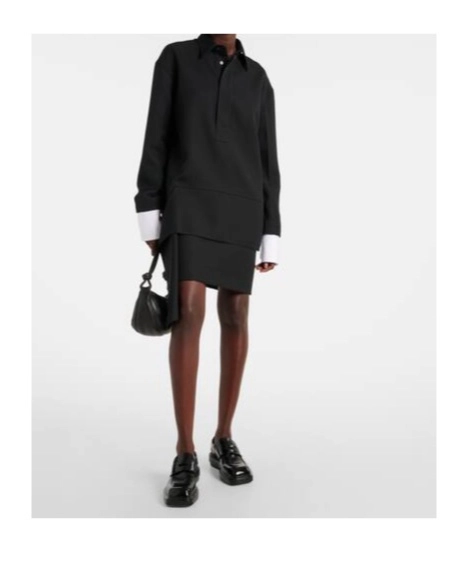 Plan C Wool-blend Minidress