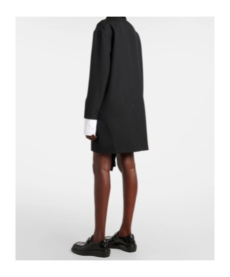 Plan C Wool-blend Minidress