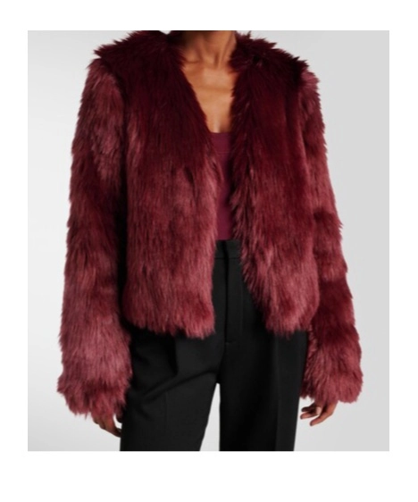 Galvan Manouchi Faux Fur Jacket