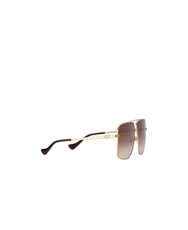 Gucci Navigator-frame Sunglasses