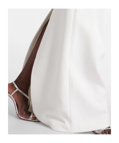 Rebecca Vallance Off-the-shoulder Gown With Back Slit