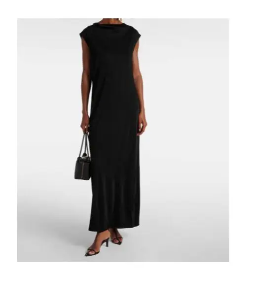 JIL SANDER Tie-detail Midi Dress