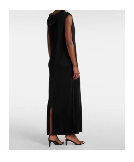 JIL SANDER Tie-detail Midi Dress