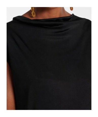 JIL SANDER Tie-detail Midi Dress