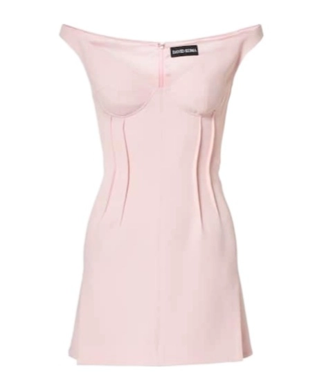 David Koma Off-the-shoulder Mini Dress