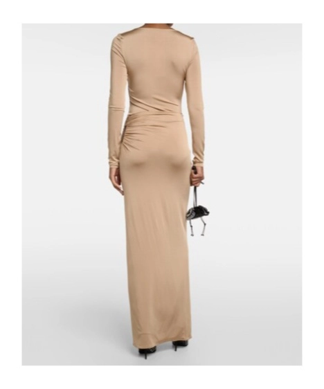Magda Butrym Ruched Maxi Skirt - Brown