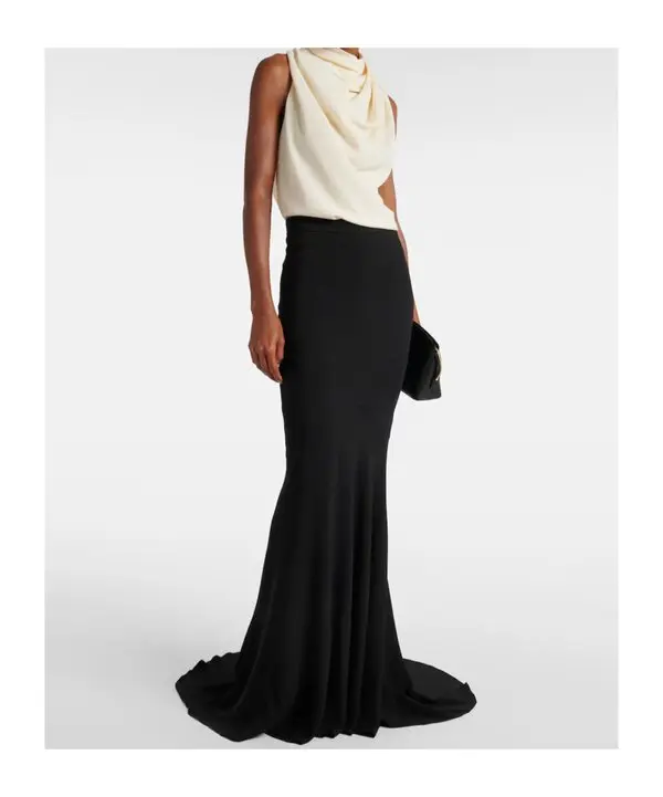 PATOU Pleated Detail Skirt