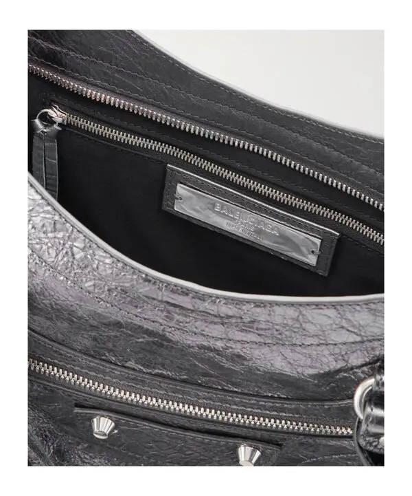 Balenciaga Le City Bag Medium In Steel
