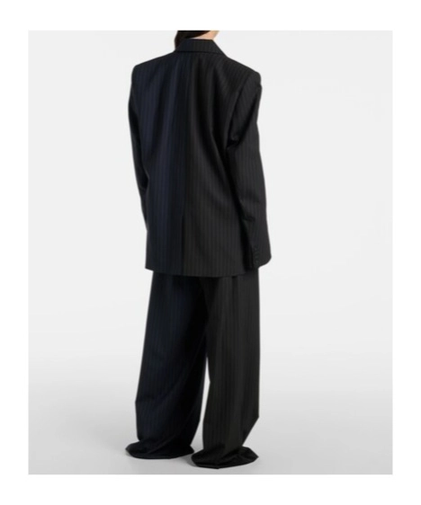 Vetements Pinstripe Wool Blazer