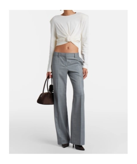 Magda Butrym Wool Straight Pants