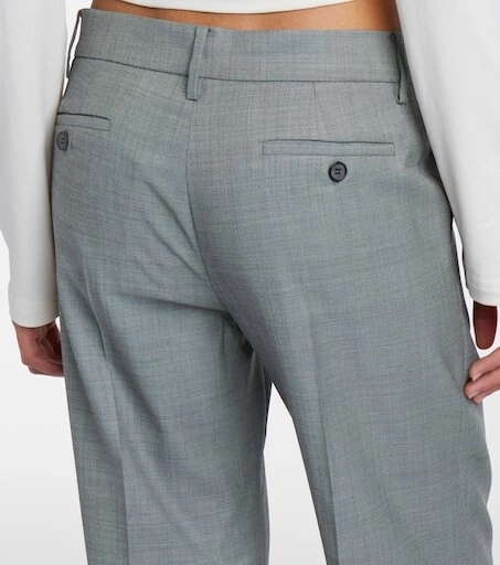 Magda Butrym Wool Straight Pants
