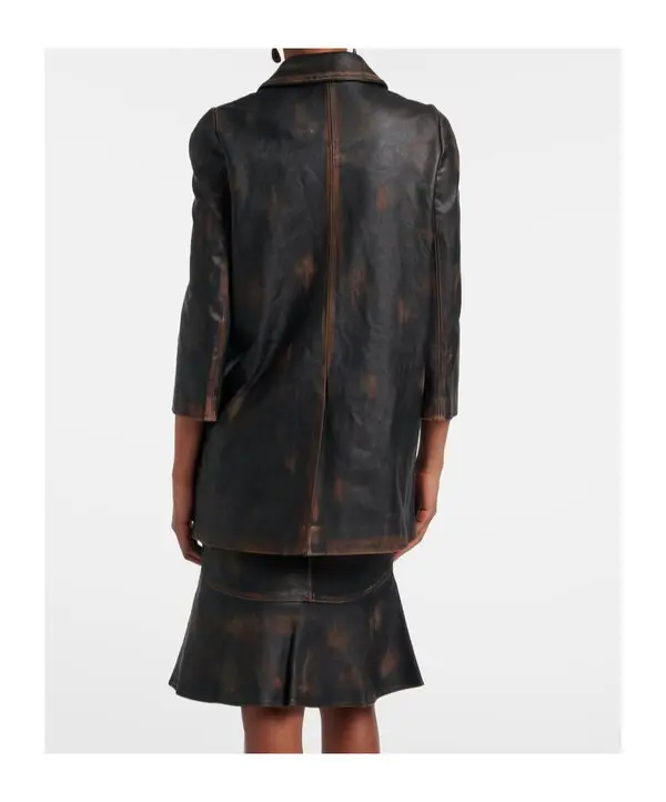 SHUSHU/TONG Leather Jacket