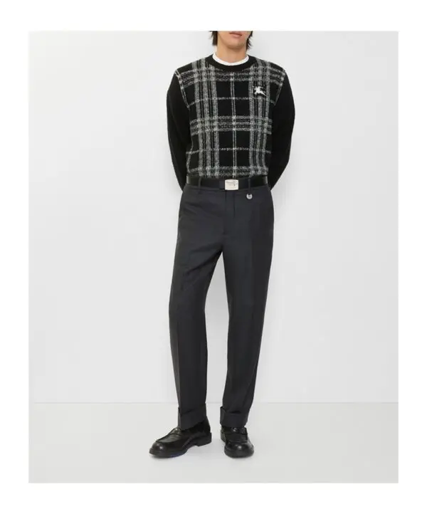 Burberry Turn-up Cuff Trousers