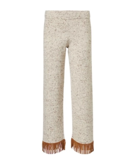 Alanui Fringed Wool-blend Pants