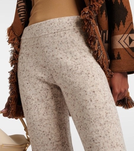 Alanui Fringed Wool-blend Pants