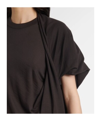 Stella McCartney Draped Wool Maxi Dress