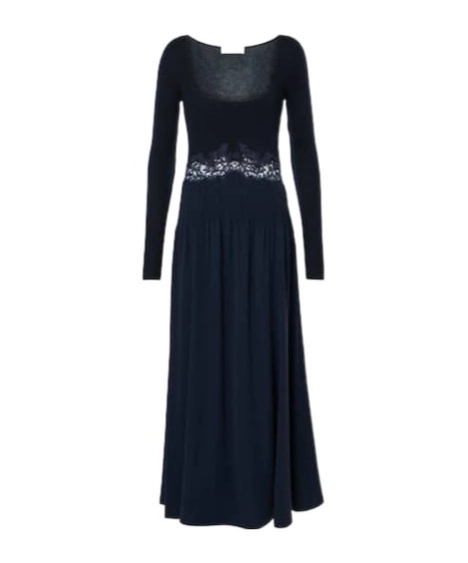 Gabriela Hearst Prior Silk Maxi Dress - Black