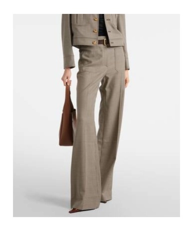 NILI LOTAN Flared Casual Pants