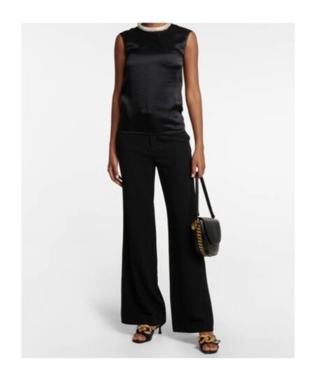 Stella McCartney Embellished Satin Top