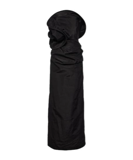 Magda Butrym Floral-appliqué Silk Taffeta Gown