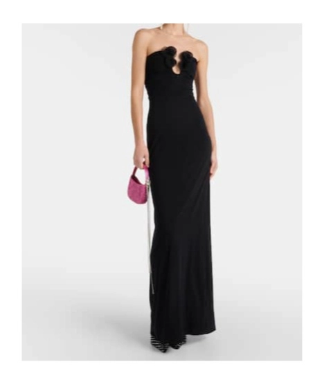 Magda Butrym Floral-appliqué Gown
