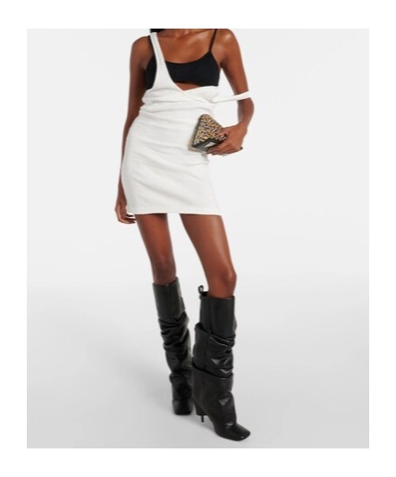 Attico Rea Leather Knee-high Boots