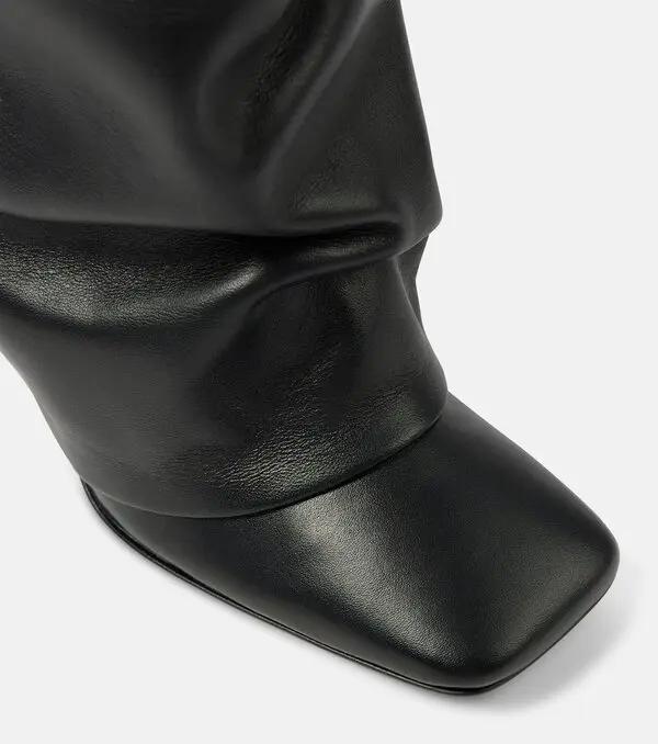 Attico Rea Leather Knee-high Boots