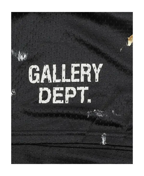 GALLERY DEPT. Logo Printed Imitating Old Effect Shorts