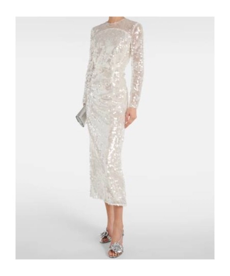 EMILIA WICKSTEAD Bridal Amiria Sequined Gown