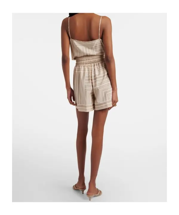 JOSEPH Laven Plaid Shorts