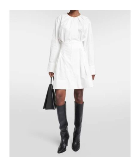 Proenza Schouler Eileen Cotton Poplin Minidress