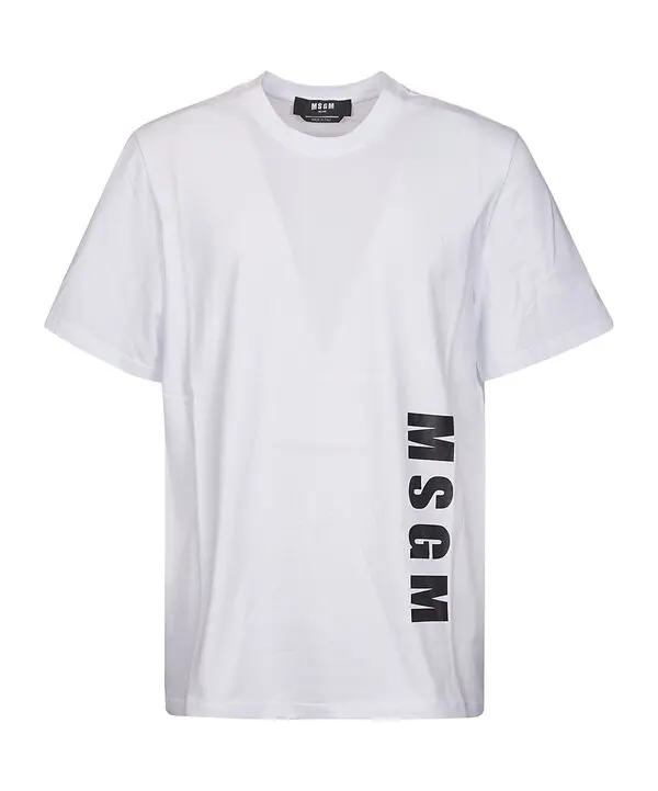 MSGM Logo-print T-shirt