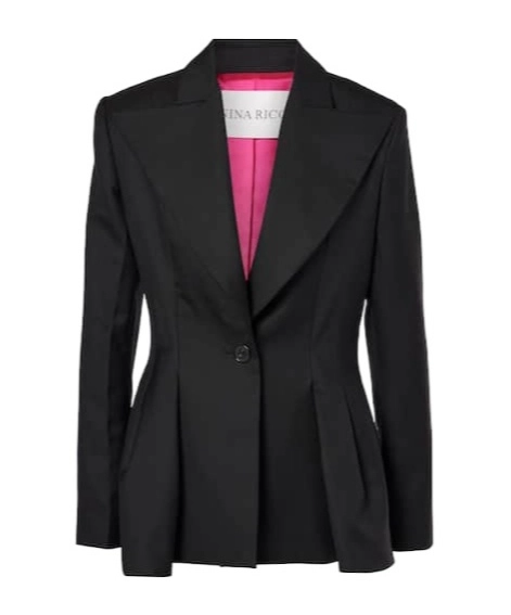 Nina Ricci Wool Gabardine Blazer
