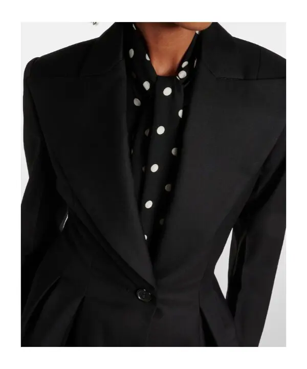 Nina Ricci Wool Gabardine Blazer