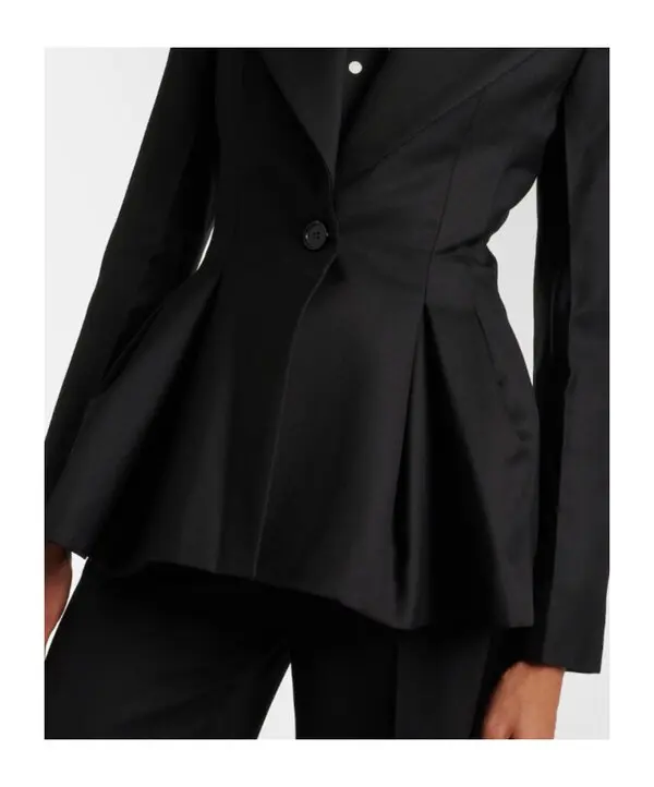 Nina Ricci Wool Gabardine Blazer