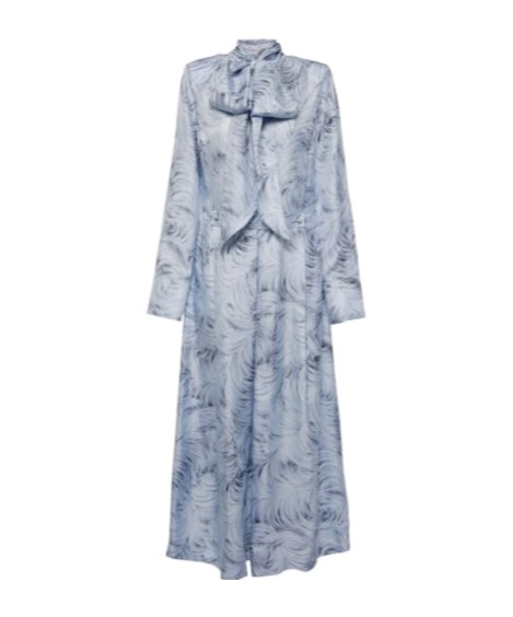 Stella McCartney Printed Maxi Dress - Gray