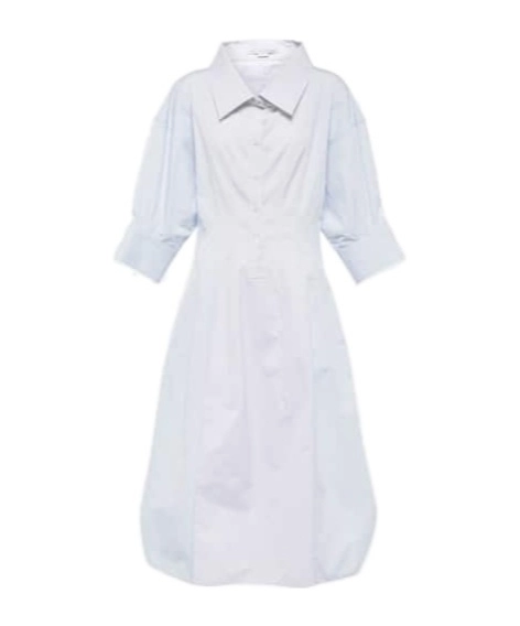 Stella McCartney Cotton Poplin Midi Shirt Dress