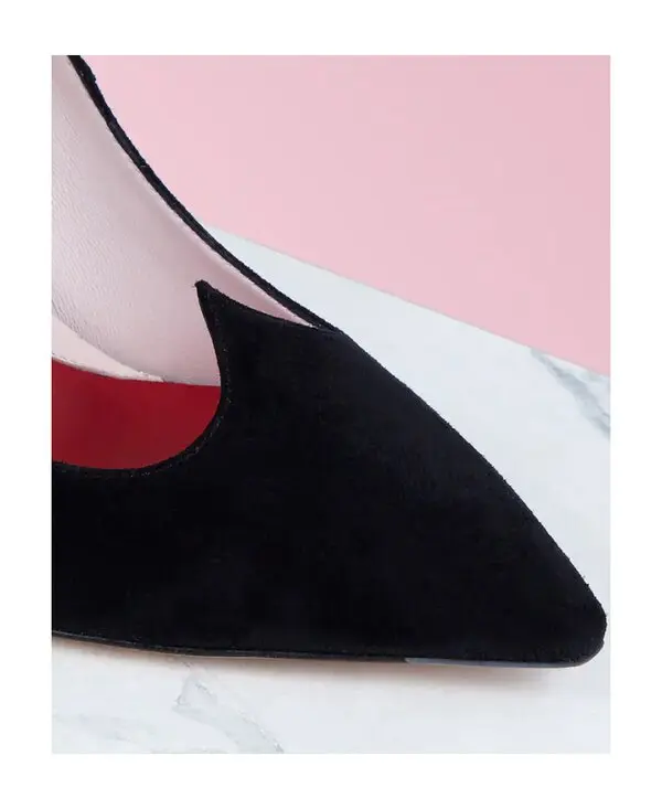 ROGER VIVIER Suede "i Love Vivier" Pumps