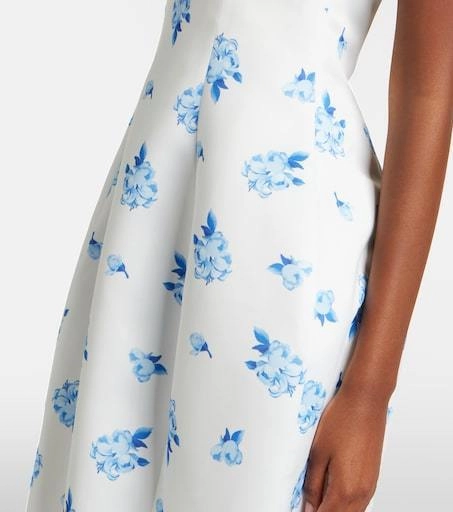 LEO Jessica Floral Bustier Gown