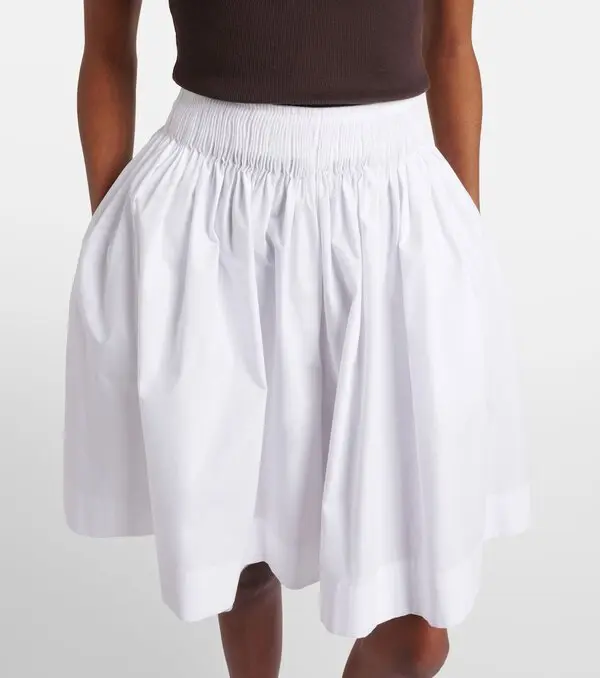 JOSEPH Aissa Cotton Poplin Bermuda Shorts
