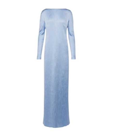 EMILIA WICKSTEAD Uriela Plisse Satin Gown